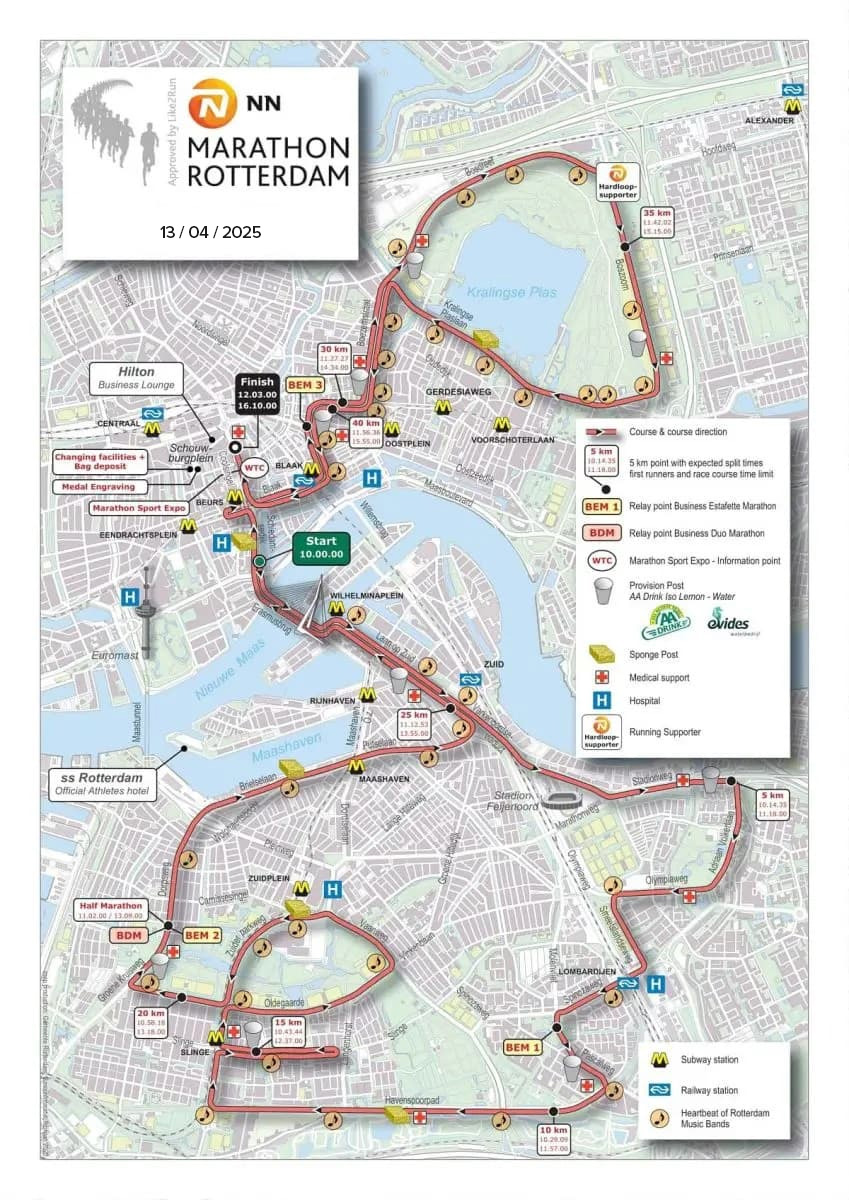 Rotterdam marathon lopen | Tips & Advies | All4running